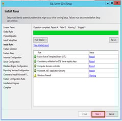 3601 Installing Microsoft SQL Server Express