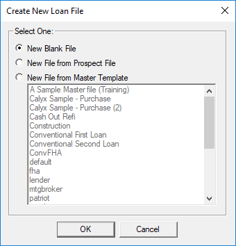 1504 Applying a master file template to a new loan