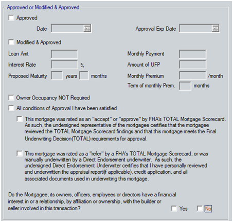 2403 Completing the FHA/VA Addendum to URLA - HUD form 92900-A