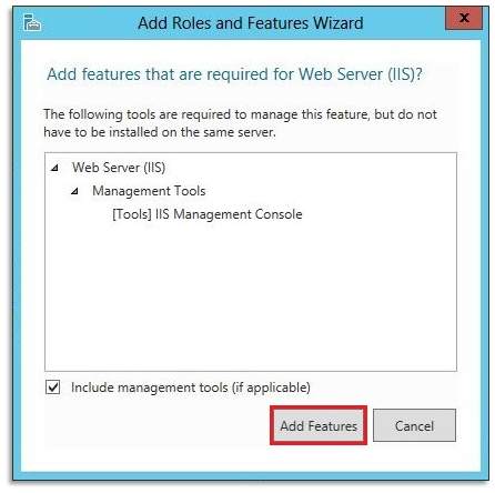 3605 Installing IIS and required server roles