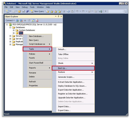 3610 PointCentral Data Backup