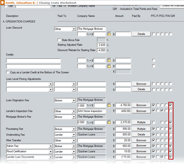 5000 Running final QM and populating the data in Point