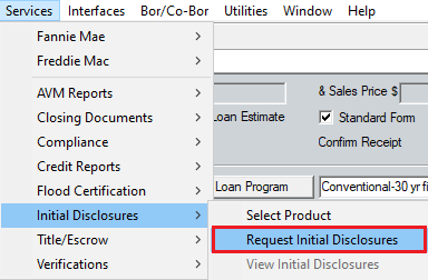DocMagic: Initial Disclosure in Point