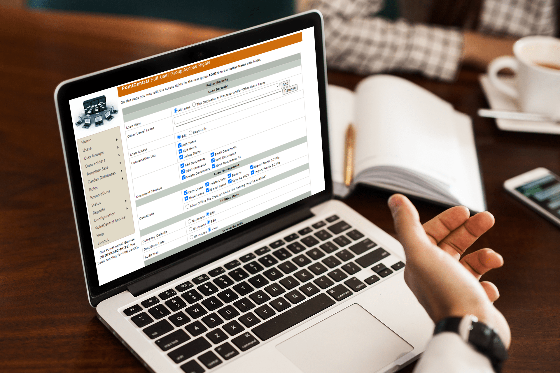 PointCentral | Flexible Platform Access and Secure Loan Processing