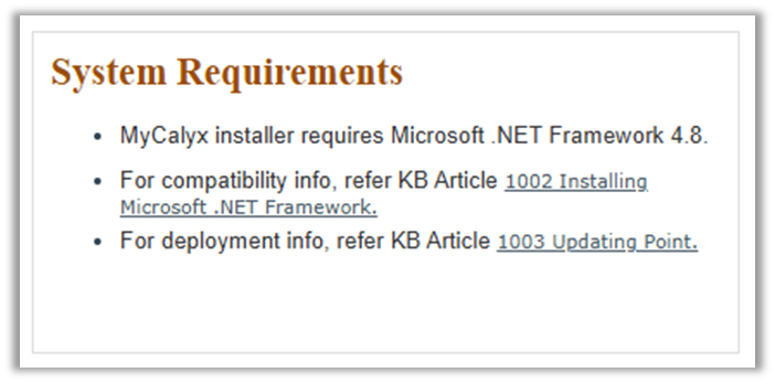 3113 MyCalyx.com – Dashboard & Button Functionality Guide
